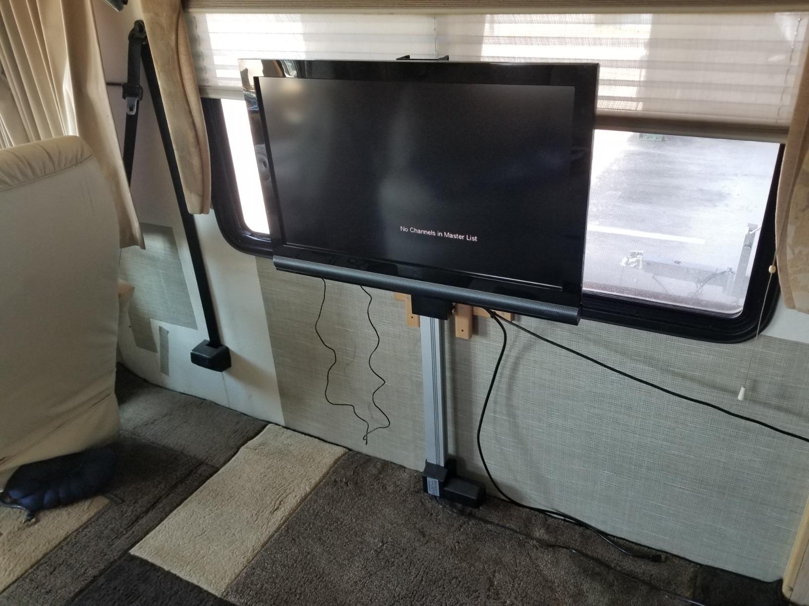 20" Motorized Tv Lift Bracket With Remote Controller For 14-32" Tvs ...