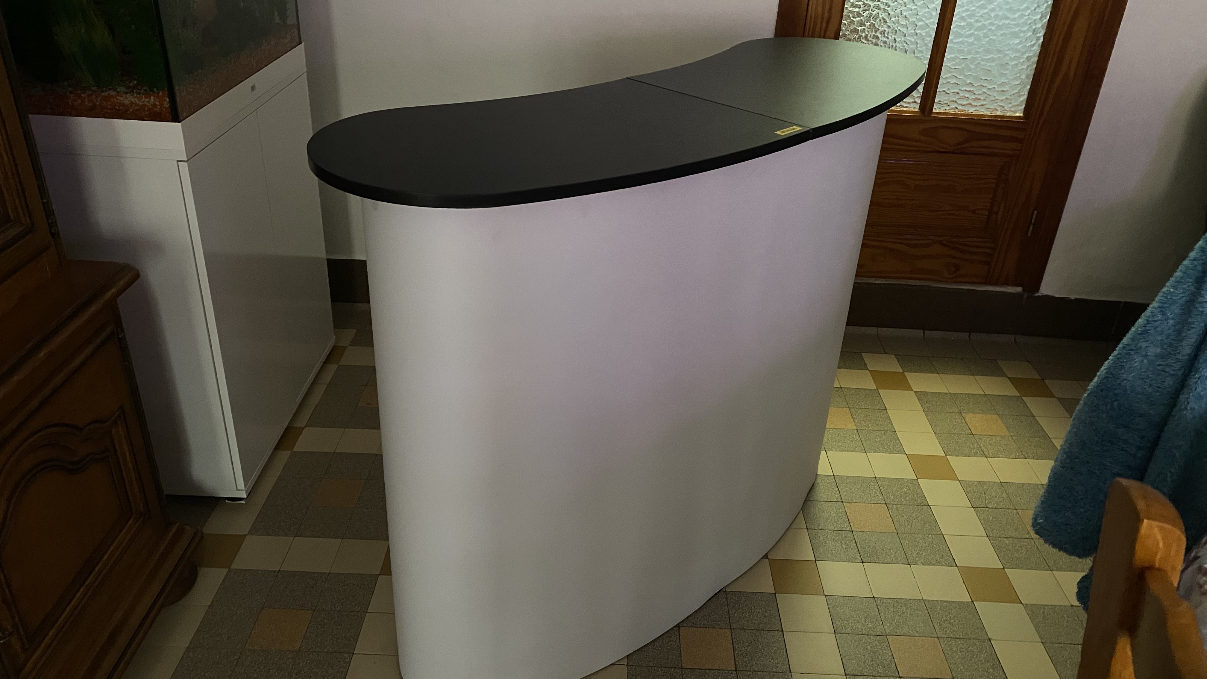 VEVOR Stand de Foire Expo 91x93x44 cm Table d'Exposition Pliable ...
